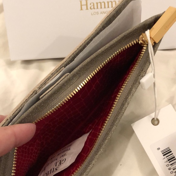 Hammitt | Bags | Hammitt Wallet 1 North In Pewter Leather N | Poshmark